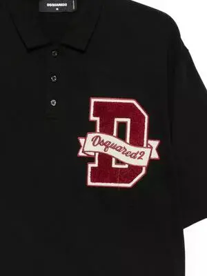 Dsquared2 Logo-patch Polo Shirt