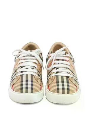 Burberry Albridge Check-print Sneakers