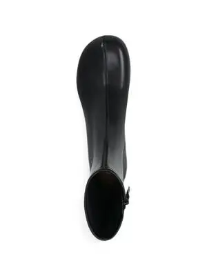 POTAMY Round-toe Heeled Ankle Boots