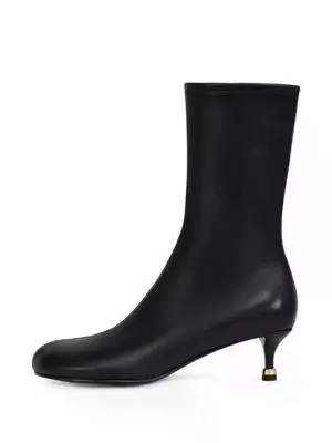 POTAMY Round-toe Heeled Ankle Boots