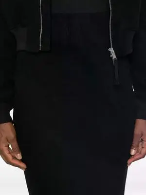 THOM KROM Ribbed-knit Pencil Skirt
