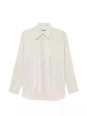 ALYSI Mini Stripes Silk Shirt