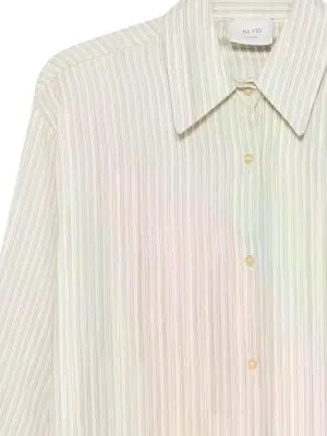ALYSI Mini Stripes Silk Shirt