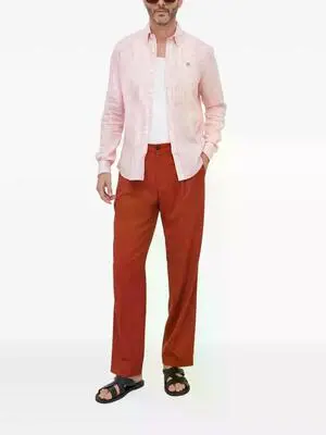 BENETTON Pleated Straight-leg Trousers