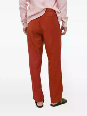 BENETTON Pleated Straight-leg Trousers