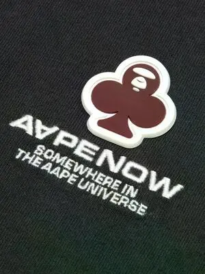 AAPE BY *A BATHING APE Moonface Logo-print T-shirt