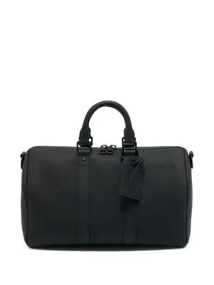 LOUIS VUITTON Keepall Bandoulière Duffel Bag - Black