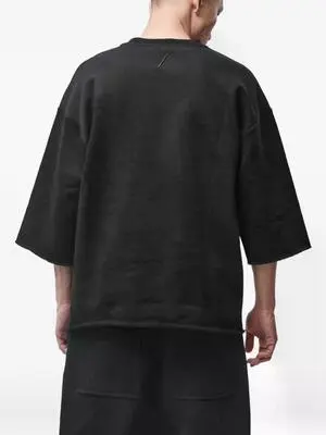 THOM KROM Raw-edge Drop-shoulder T-shirt