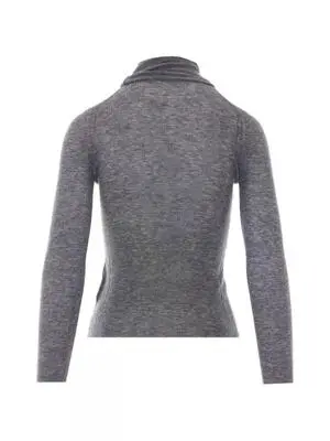 ELEH Sequin Embellished Roll Neck T-shirt