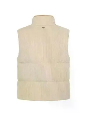 Agnona Cable-knit Padded Vest