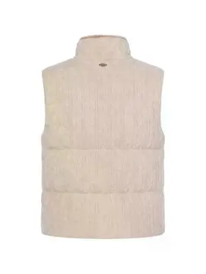 Agnona Cable-knit Padded Vest