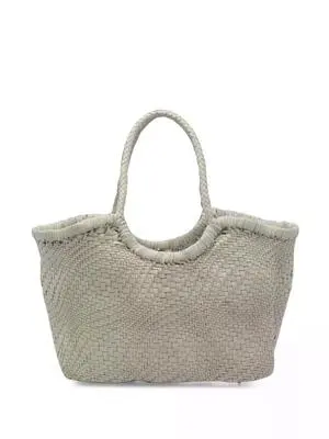 Dragon Diffusion Nantucket Woven Leather Shoulder Bag