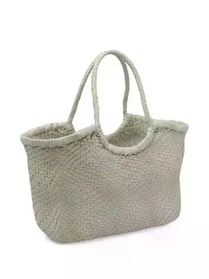 Dragon Diffusion Nantucket Woven Leather Shoulder Bag