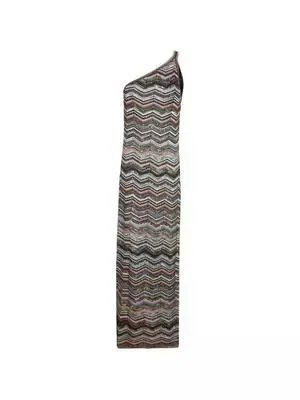 Missoni Sequin-embellished Zigzag-knit Dress