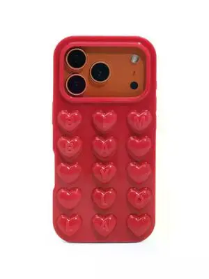 Bimba Y Lola Shiny Iphone 17 Pro Silicone Case - Red