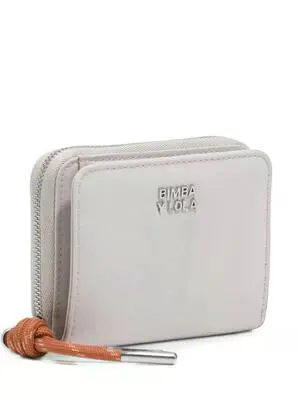 Bimba Y Lola Sand Nylon Flap Purse - Neutrals
