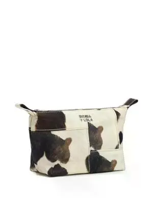 Bimba Y Lola Pony Nylon Make-up Case - Neutrals