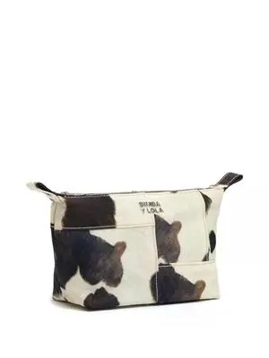 Bimba Y Lola Pony Nylon Make-up Case - Neutrals