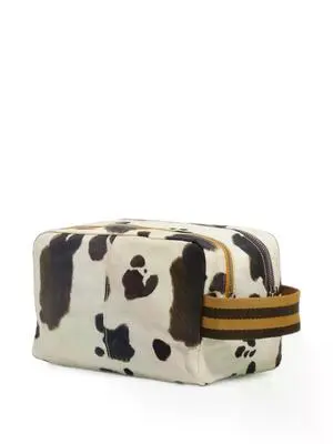 Bimba Y Lola Large Pony Nylon Double Make-up Case