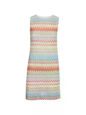 Missoni Zigzag Sleeveless Mini Dress