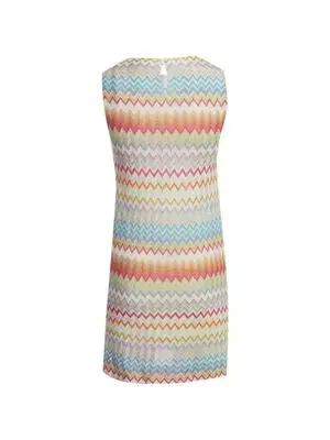 Missoni Zigzag Sleeveless Mini Dress