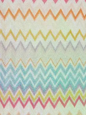 Missoni Zigzag Sleeveless Mini Dress