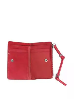 Bimba Y Lola Leather Compact Purse - Red