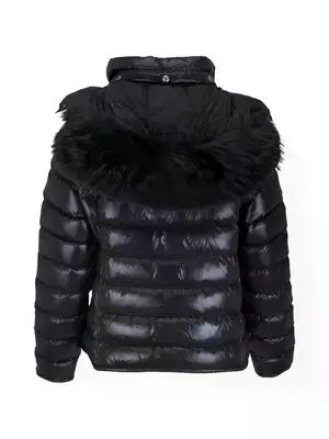 Moncler Badyeffe Faux-fur Hooded Puffer Jacket