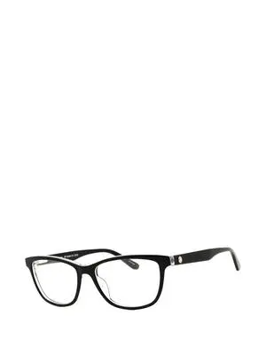 Juicy Couture Rectangle Frame Eyeglasses - Black