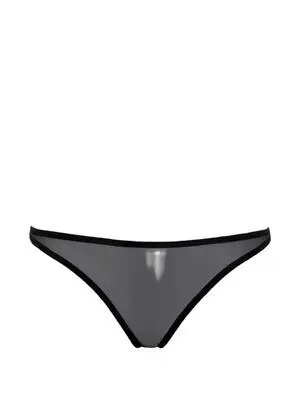 ERES Promesse Tonique Tanga Briefs - Black