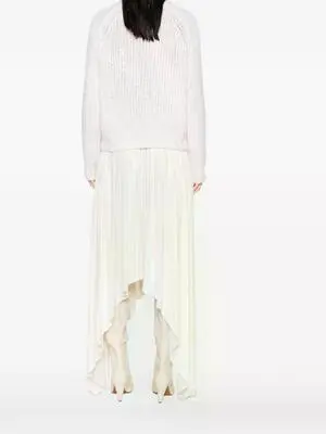 EMERSON RENALDI Open-knit Raglan-sleeve Sweater