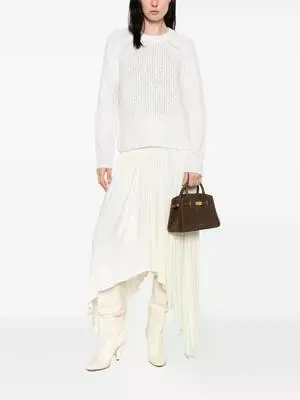 EMERSON RENALDI Open-knit Raglan-sleeve Sweater