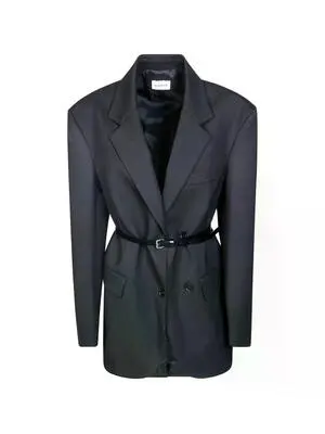P.a.r.o.s.h Belted Double-breasted Blazer