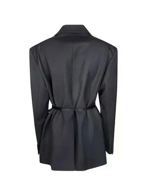 P.a.r.o.s.h Belted Double-breasted Blazer