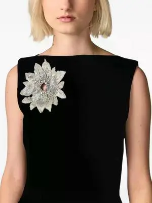 Monse Embellished Sunflower Mini Dress