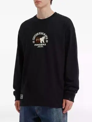 FINGERCROXX Graphic-print Long-sleeve T-shirt