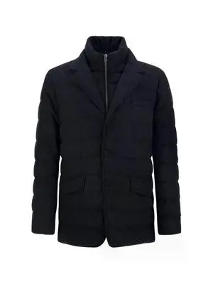 Herno Quilted Flannel Il Blazer Jacket