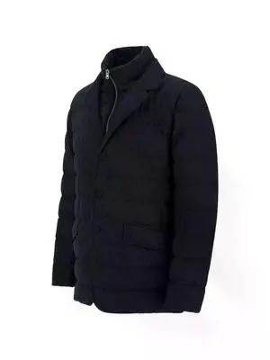 Herno Quilted Flannel Il Blazer Jacket