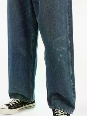 FINGERCROXX Faded-effect Loose-fit Jeans