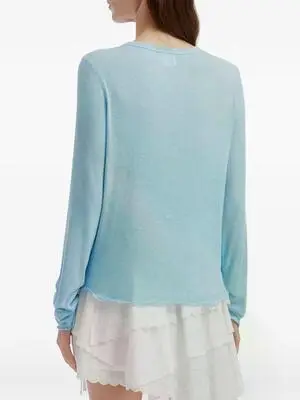 B+AB Logo-embroidered Long-sleeve T-shirt