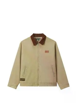 Izzue Corduroy Collar Zip-up Jacket