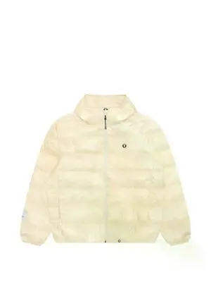 AAPE BY *A BATHING APE Quilted Hooded Jacket - Neutrals