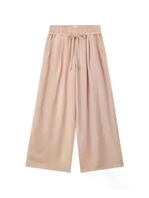 B+AB Pleated Wide-leg Trousers - Pink