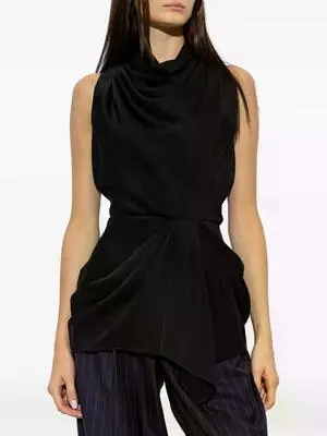 Givenchy Asymmetric Draped Blouse