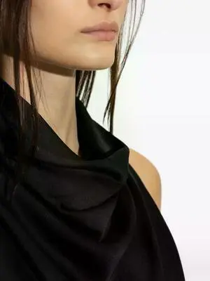 Givenchy Asymmetric Draped Blouse