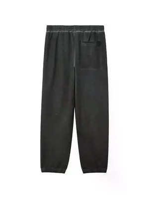 Izzue Faded-effect Logo-embroidered Track Pants