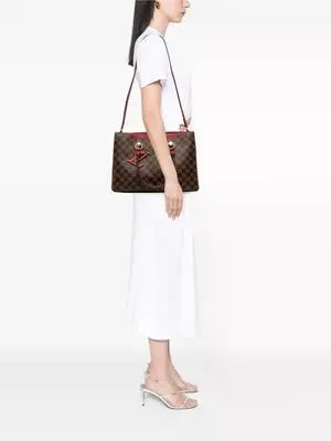 LOUIS VUITTON Damier Ebene Riverside Satchel