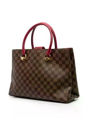 LOUIS VUITTON Damier Ebene Riverside Satchel