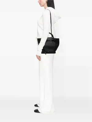 Celine Supple Grained Calfskin Satchel Bag - Black