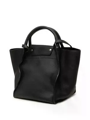 Celine Supple Grained Calfskin Satchel Bag - Black